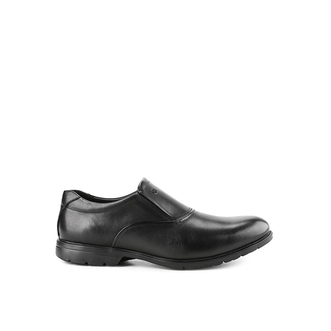 Slavio Drake Slip On In Black – Hush Puppies Indonesia